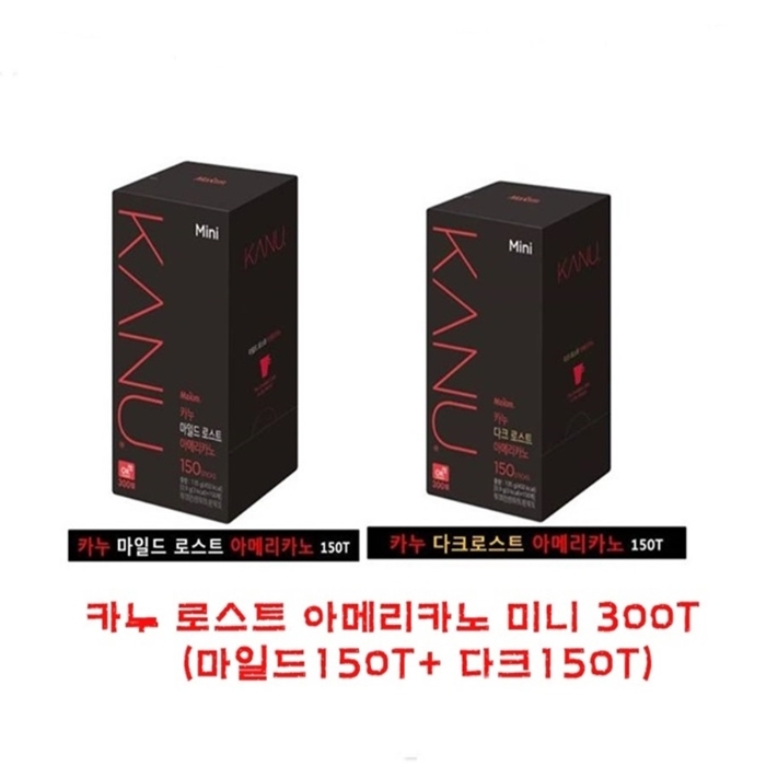 [맥심 카누] 다크로스트미니150t 마일드로스트아메리카노 미니 150t 무료배송 티몬