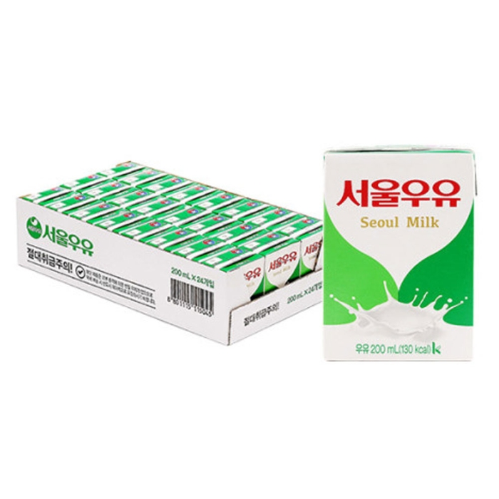 서울우유 멸균우유 200ml X 24개 외 초코 딸기 과채주스 티몬