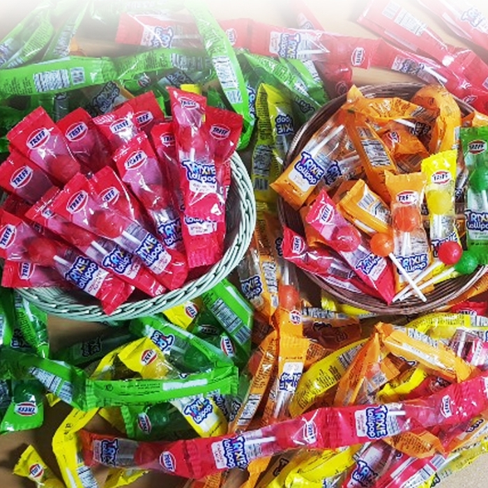 [무료배송] 대용량 막대사탕 트릭시 롤리팝 2kg 2kg 티몬