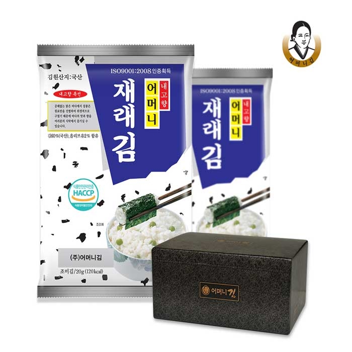 보령 대천김 어머니 김 재래김 전장김 20g X 9봉 티몬